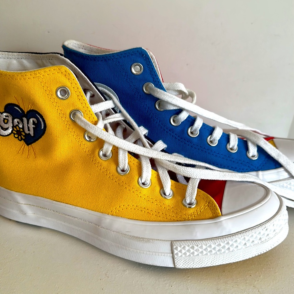 Tyler, The Creator Converse Chuck 70 High X Golf Wang… - Gem